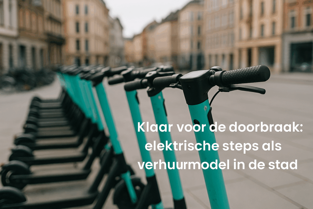 Elektrische step eindelijk legaal op de weg in Nederland: nieuwe ...